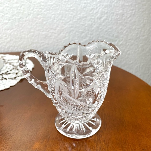 Vintage | Dining | Antique Mini Cut Glass Pitcher | Poshmark